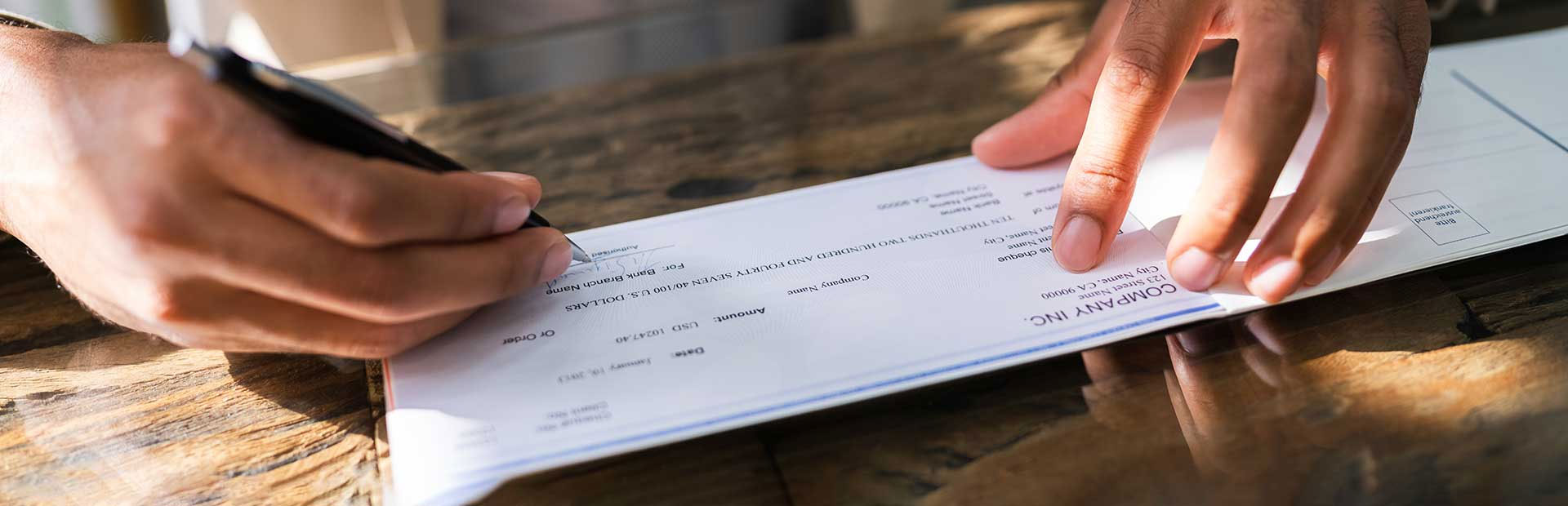 Apply for Checking in Minutes